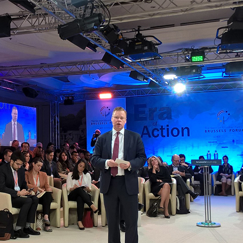 Iain Conn proposes new narrative on global trade