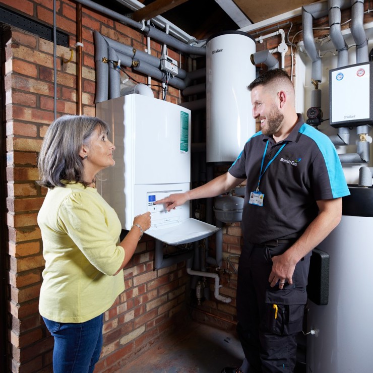 UK’s first boiler upgrade scheme heat pump installed by British Gas